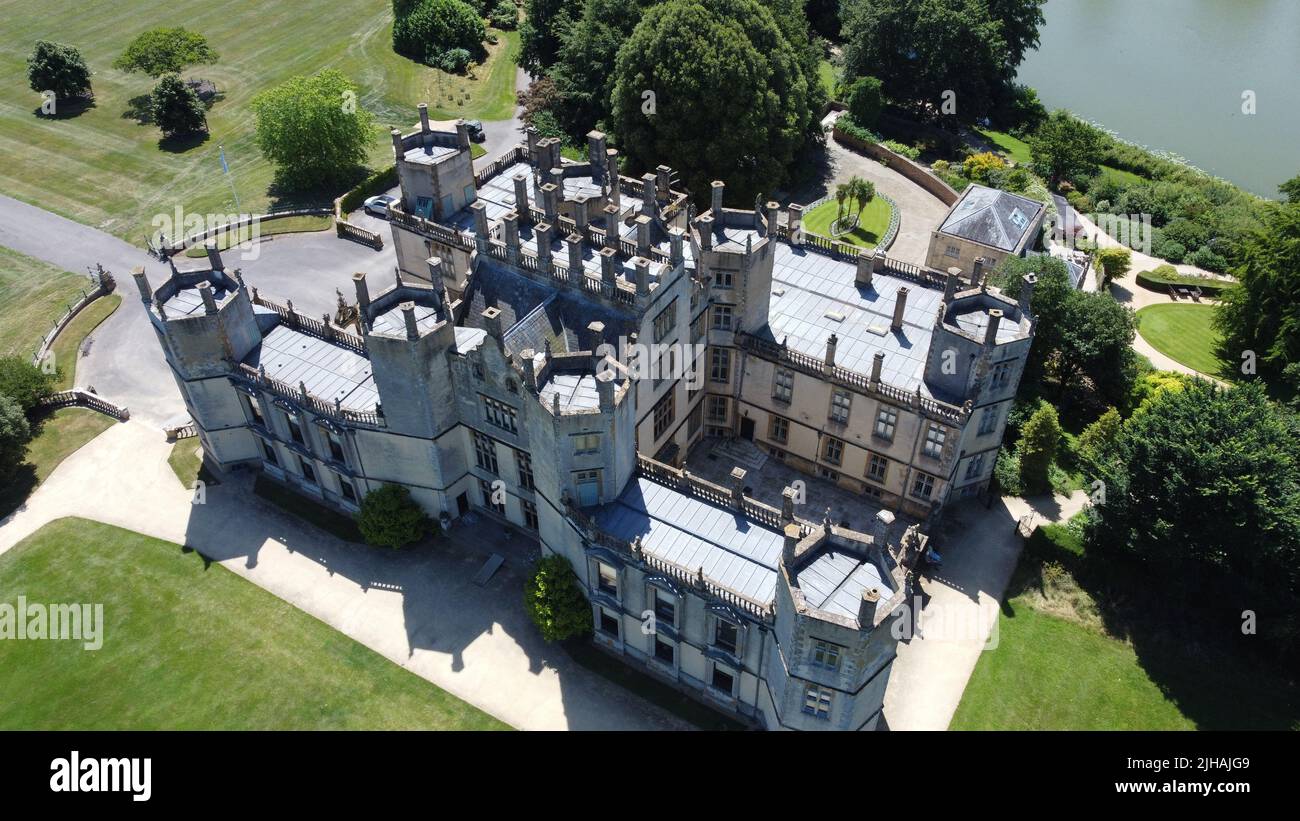 Sherbourne House, Somerset. July Stock Photo - Alamy