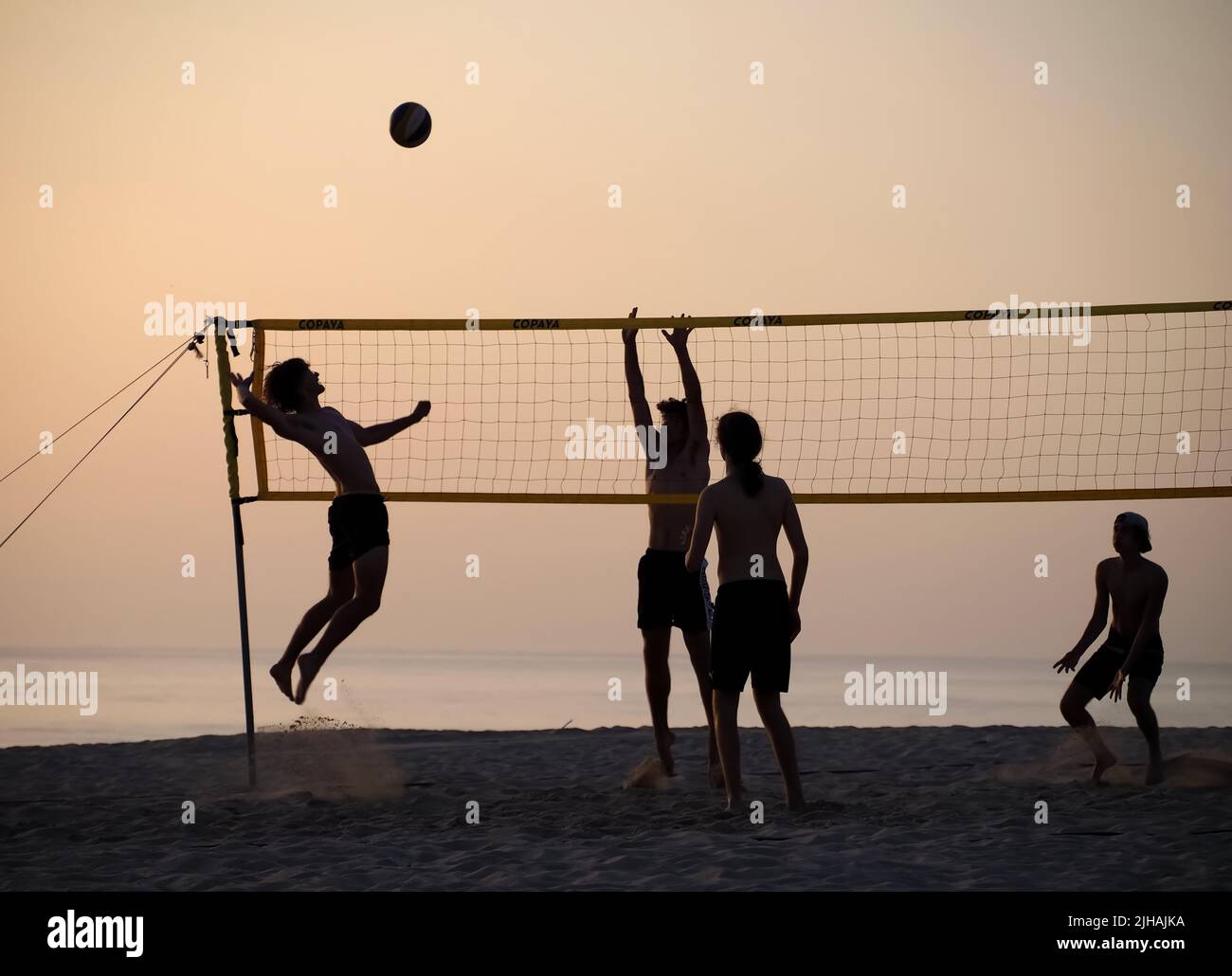 Volleball net hi-res stock photography and images - Alamy
