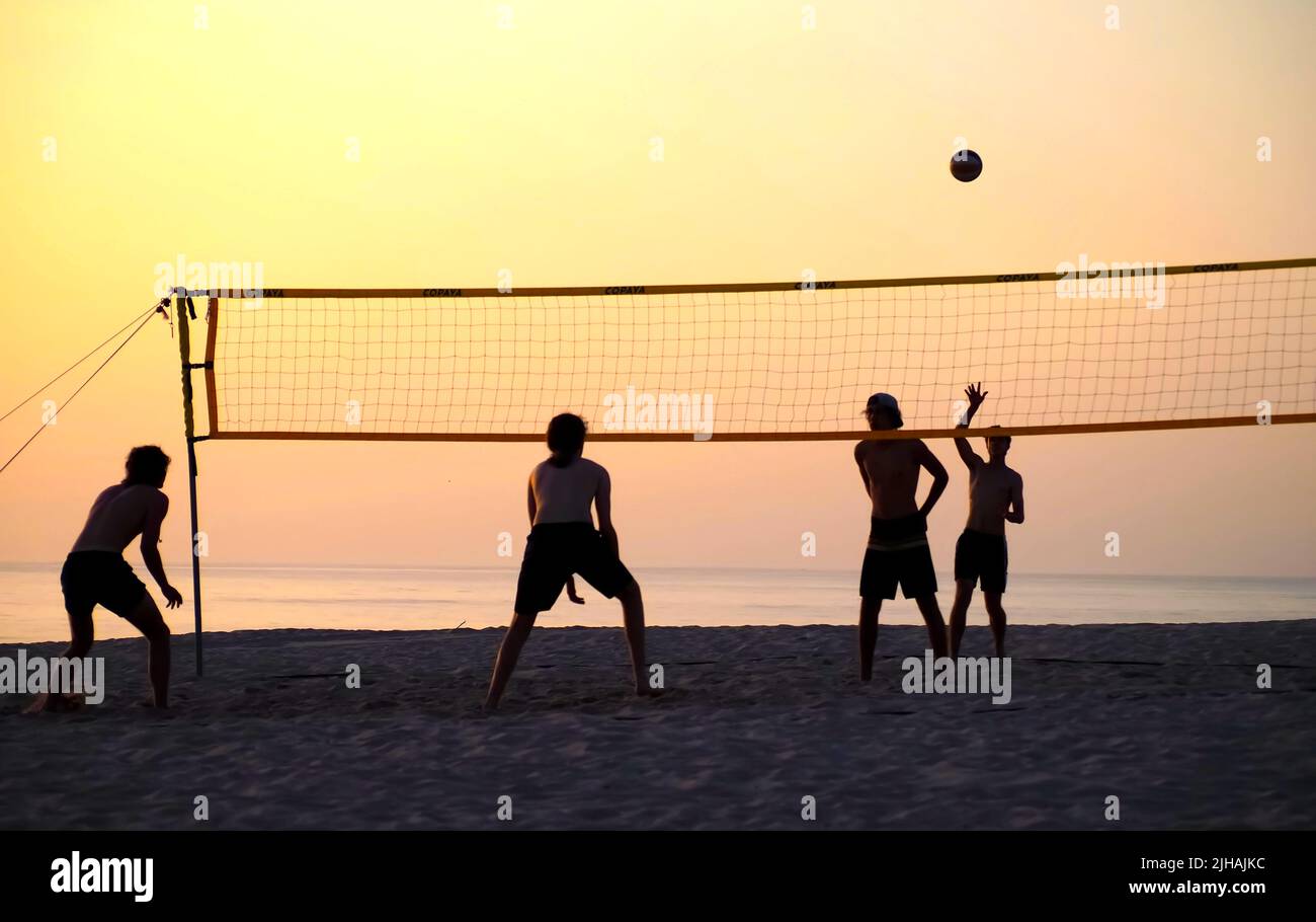 Volleball net hi-res stock photography and images - Alamy