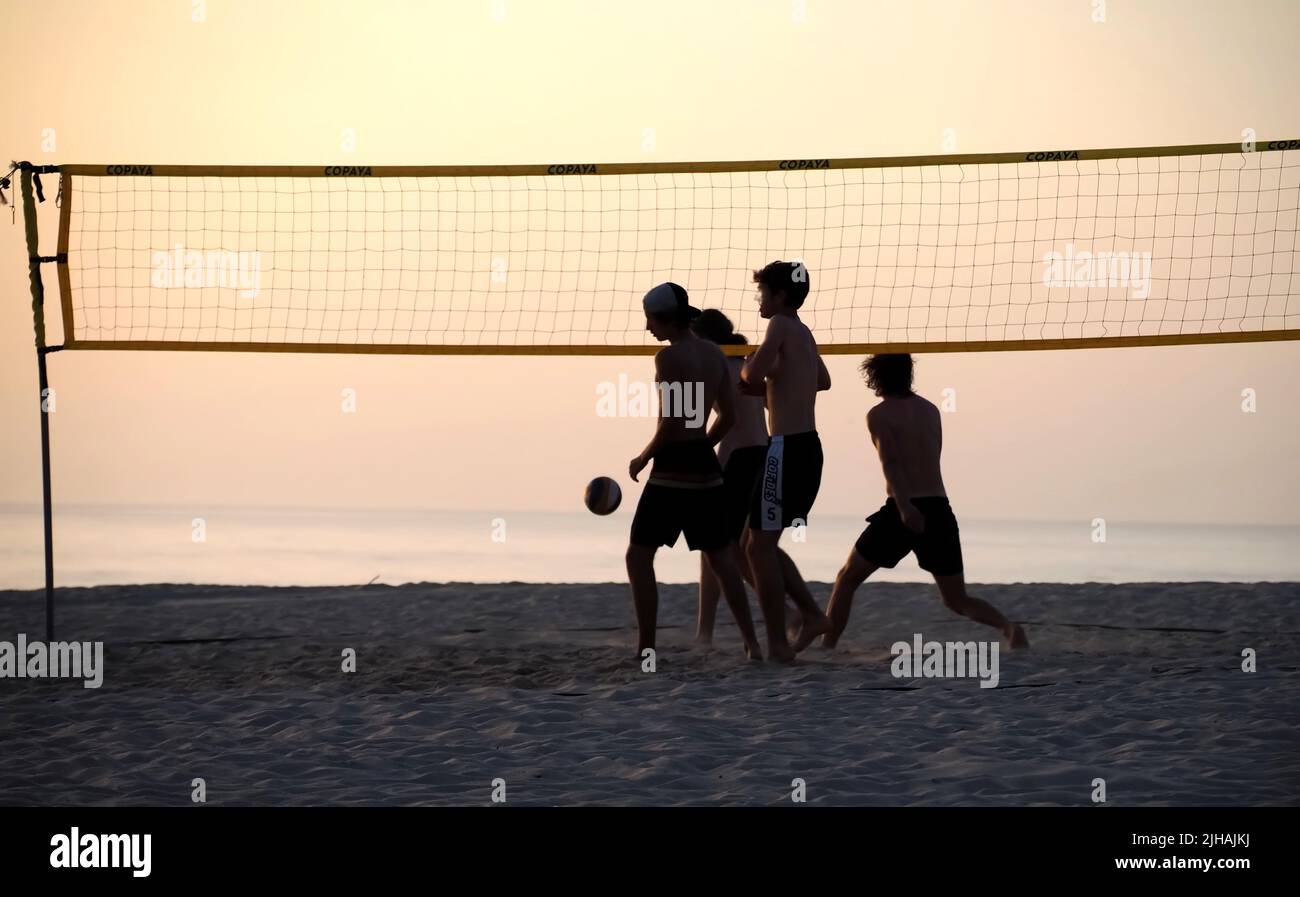 Volleball net hi-res stock photography and images - Alamy