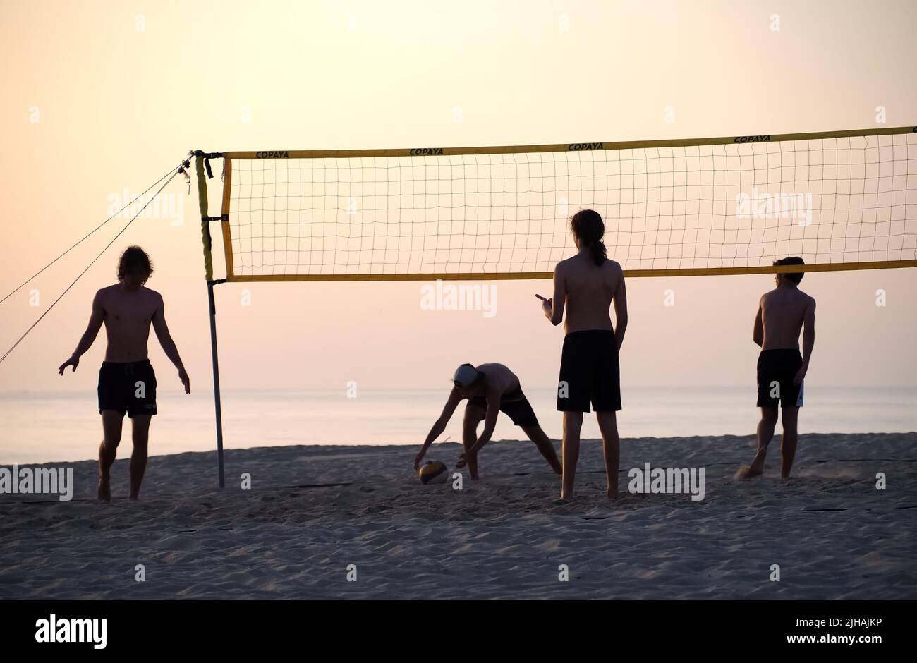 Volleball net hi-res stock photography and images - Alamy