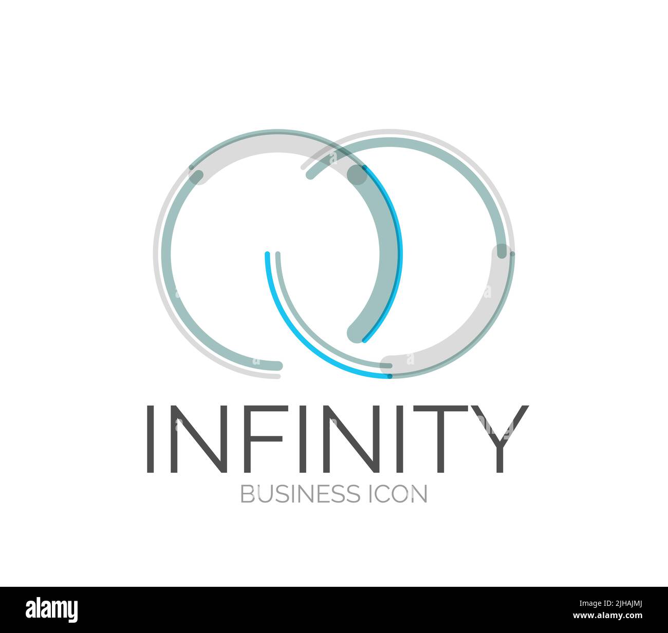 Minimal line design logo, business icon, branding emblem Stock Vector ...