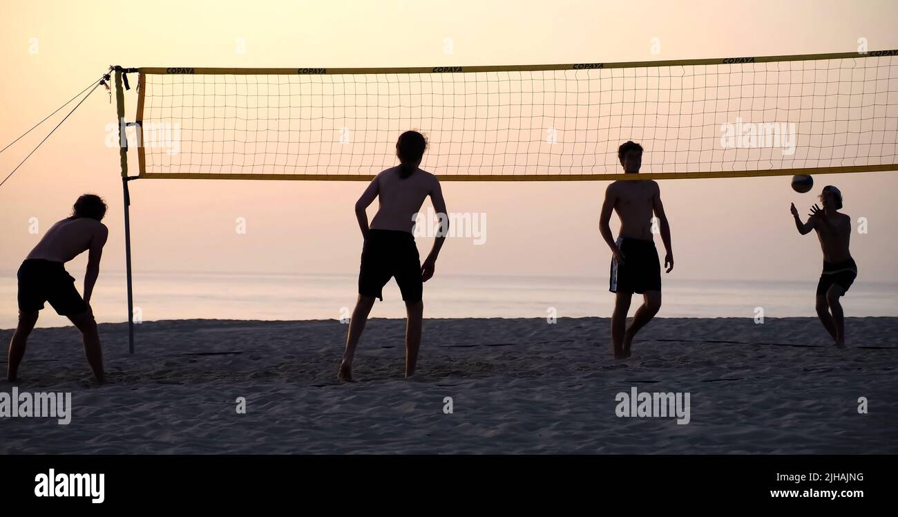 Volleball net hi-res stock photography and images - Alamy