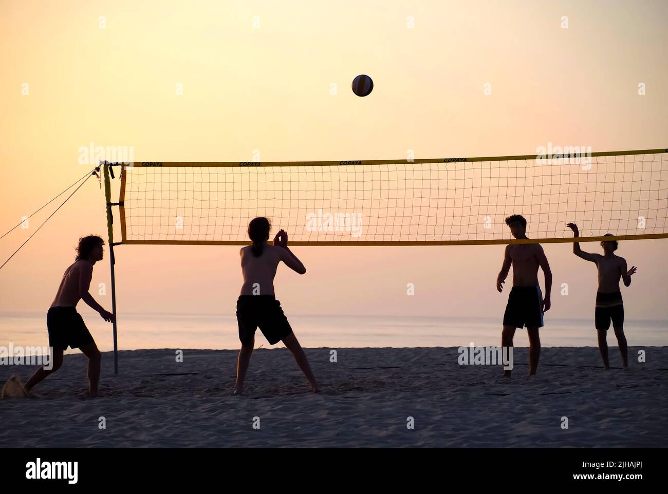 Volleball net hi-res stock photography and images - Alamy
