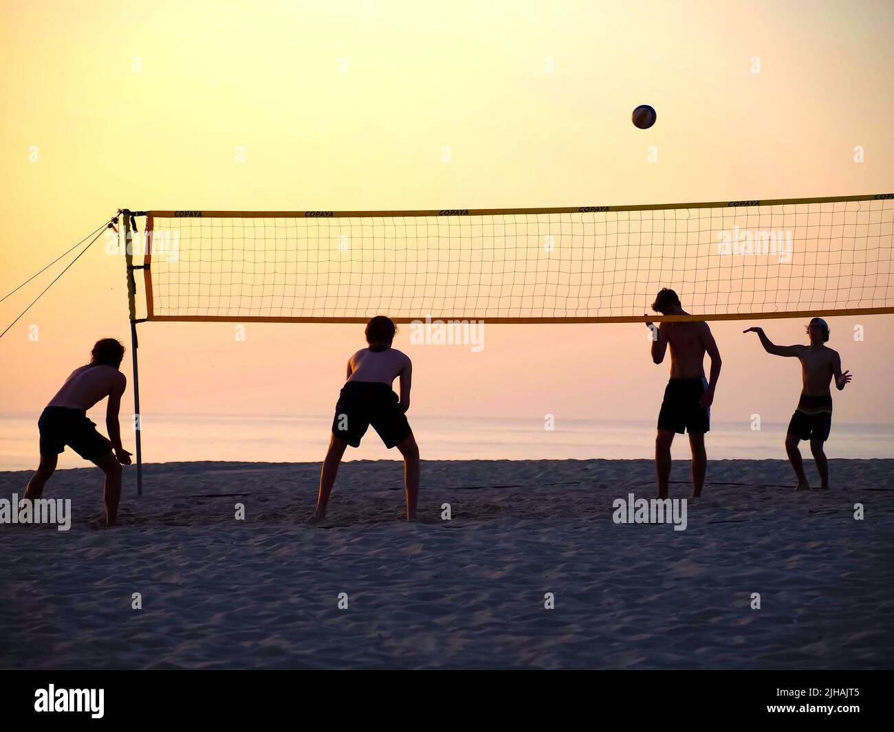 Volleball net hi-res stock photography and images - Alamy