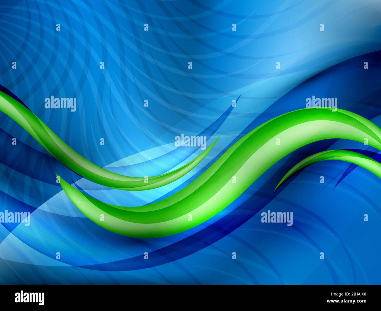 Abstract aqua world and waves. Vector eps10 background Stock Vector ...
