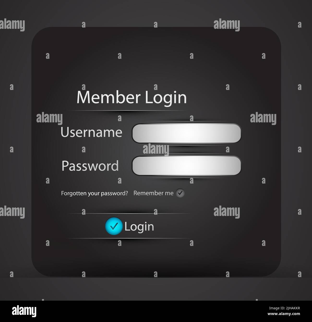Abstract login vector background for your design Stock Vector Image ...