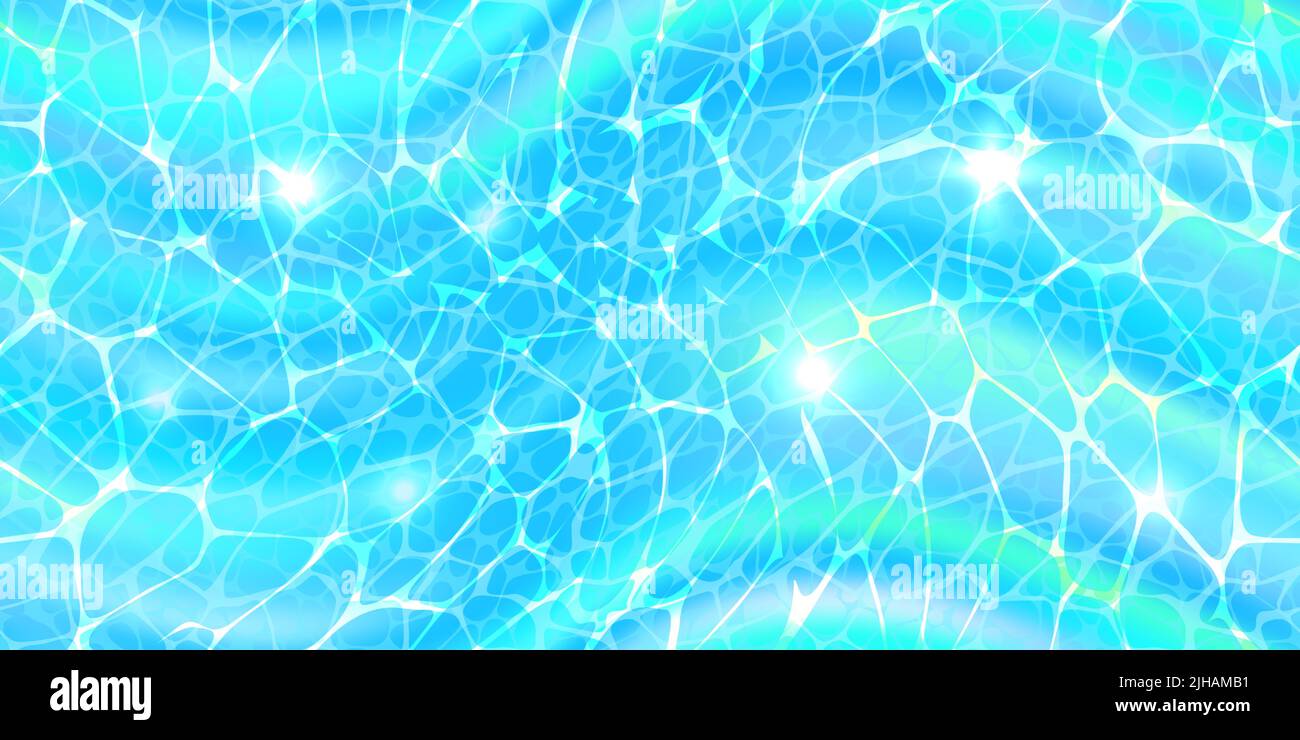 Reflections of the aqua Stock Vector Images - Alamy