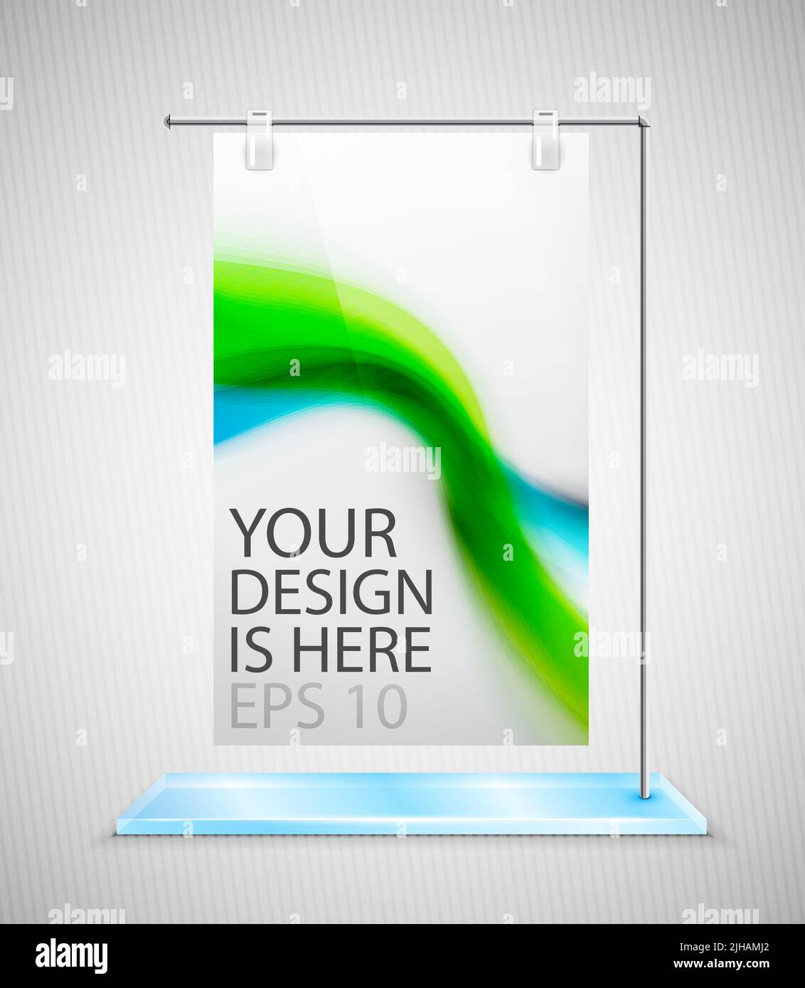 Vector promotional stand banner for your design Stock Vector Image ...