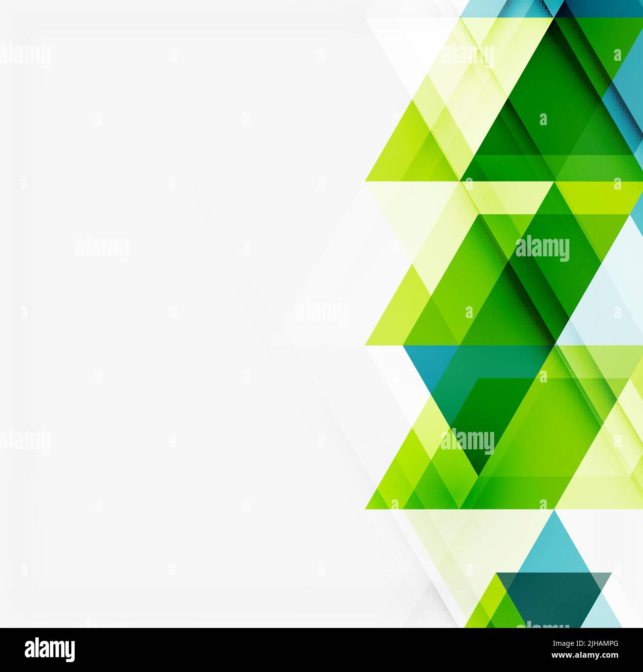 Abstract geometric background. Modern overlapping triangles. Unusual color shapes for your ...