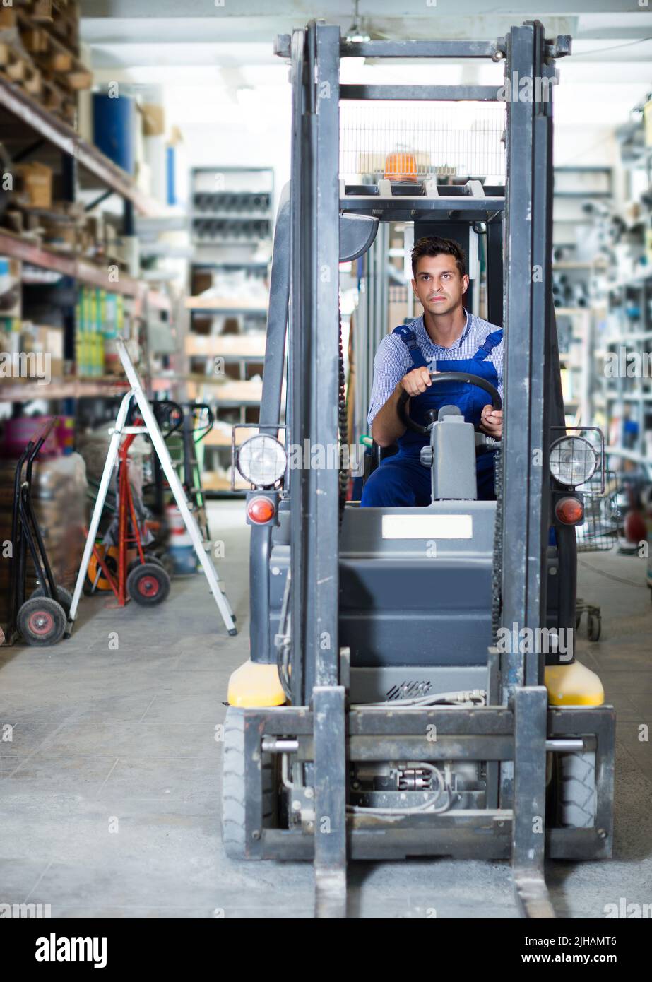 Loader uniform hi-res stock photography and images - Alamy