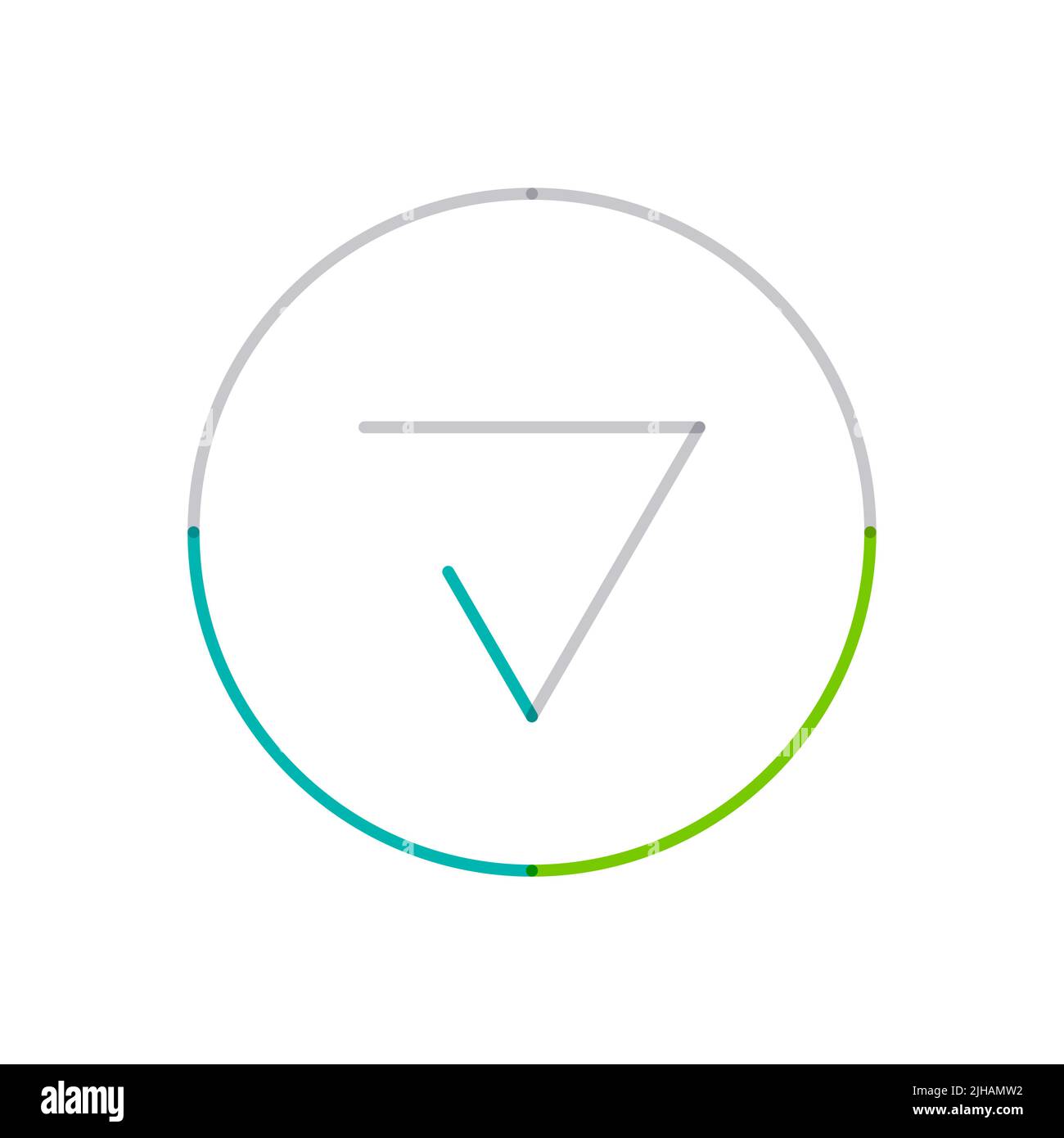 Minimal line design logo, business icon, branding emblem Stock Vector ...