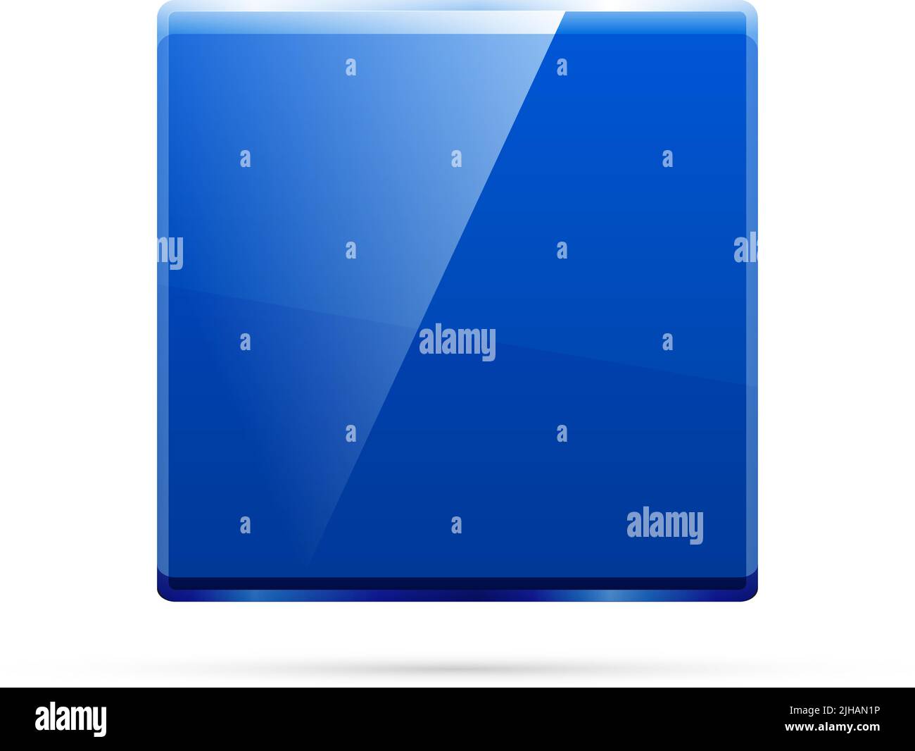Glass square color plate. Vector Stock Vector Image & Art - Alamy