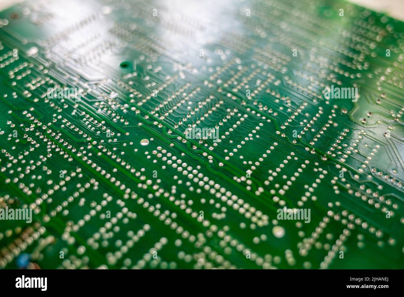 Old computer chips that are out of order. Not working microshops with ...