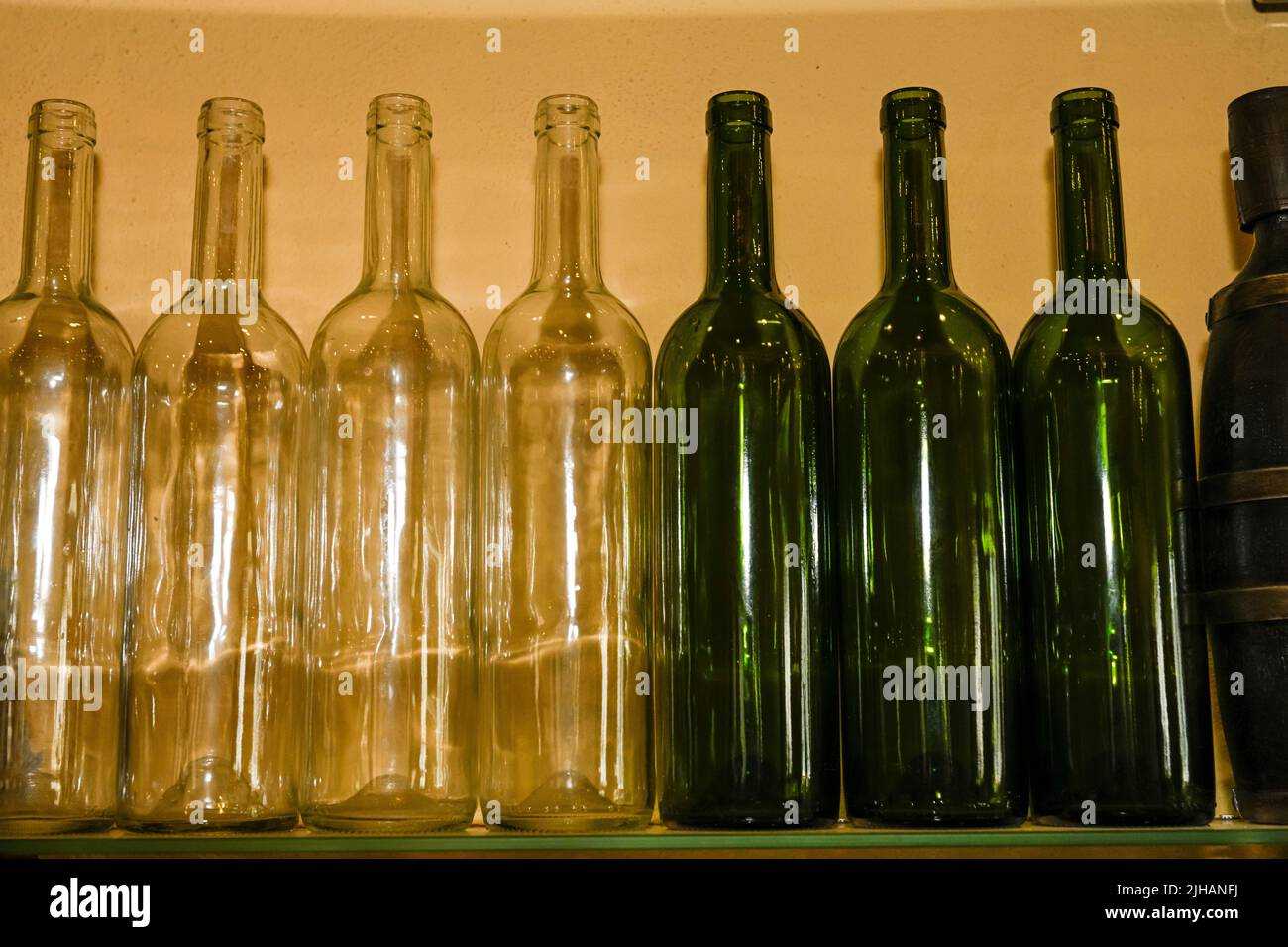Empty container glass recycle hi-res stock photography and images - Alamy
