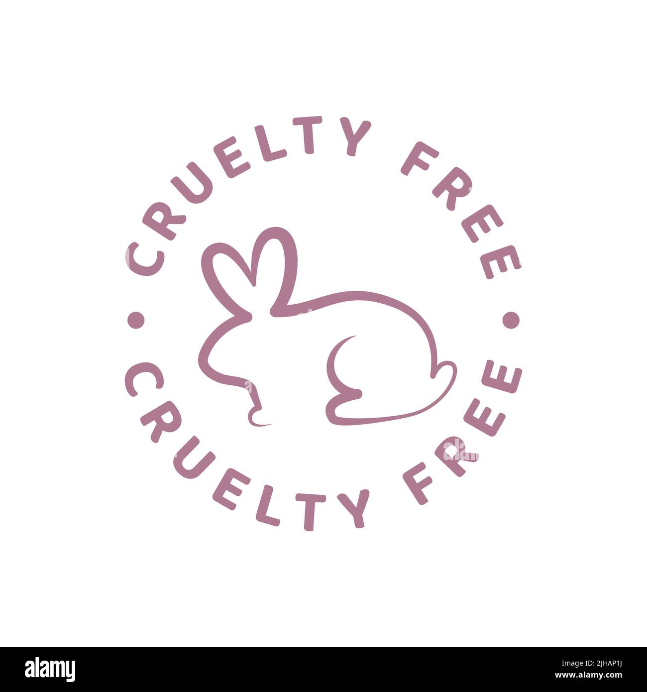 Cruelty free logo Stock Vector Images - Alamy