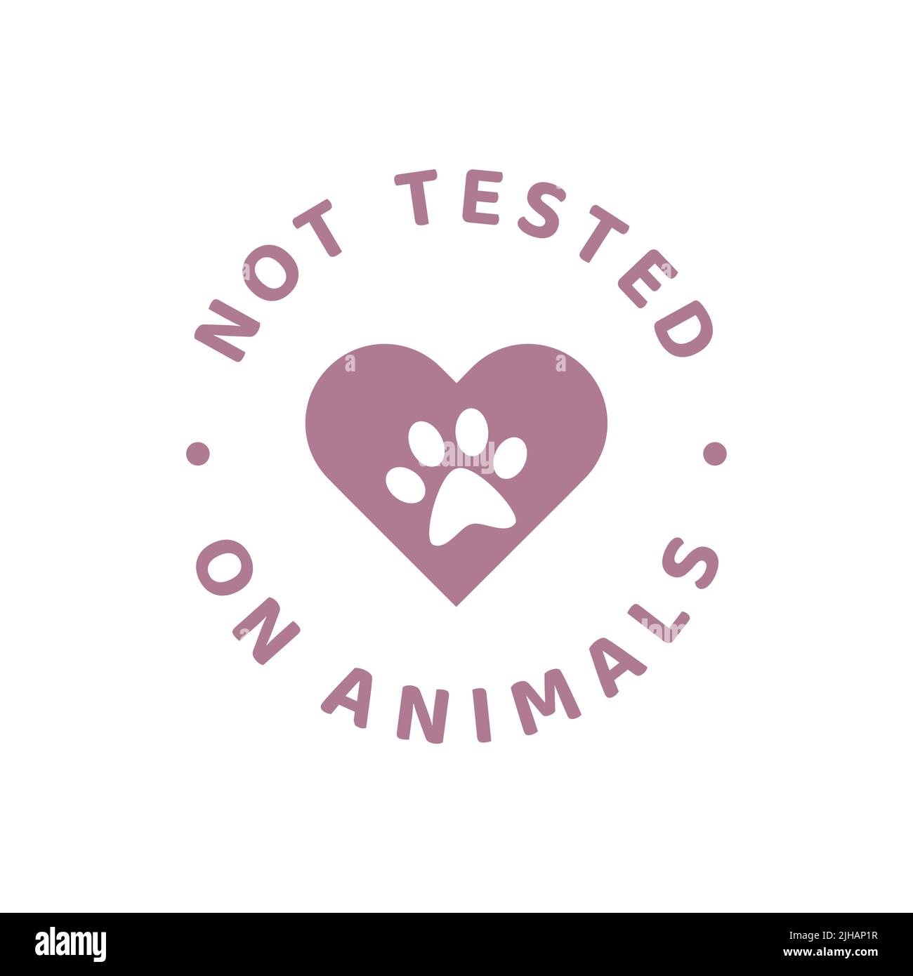 Animal testing cosmetics Stock Vector Images - Alamy