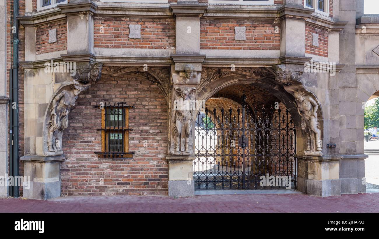 City hall called Devils house or Maarten van Rossum house in Arnhem the ...