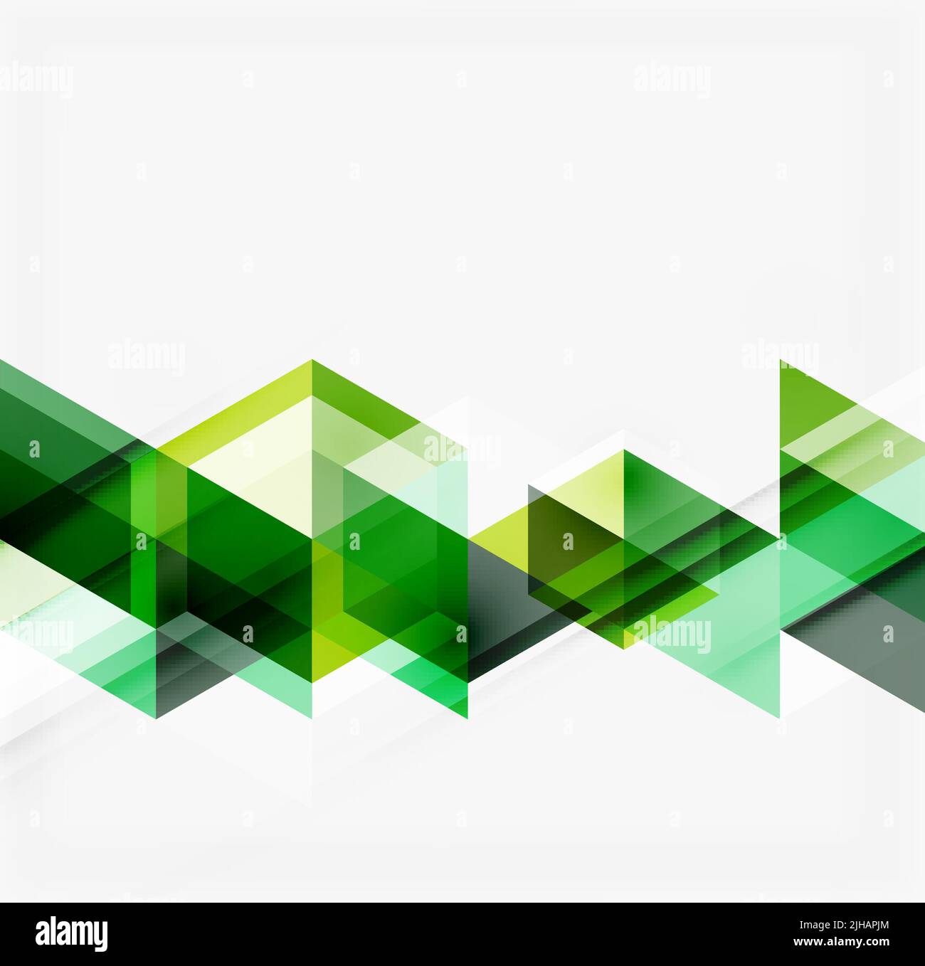 Abstract geometric background. Modern overlapping triangles. Unusual ...