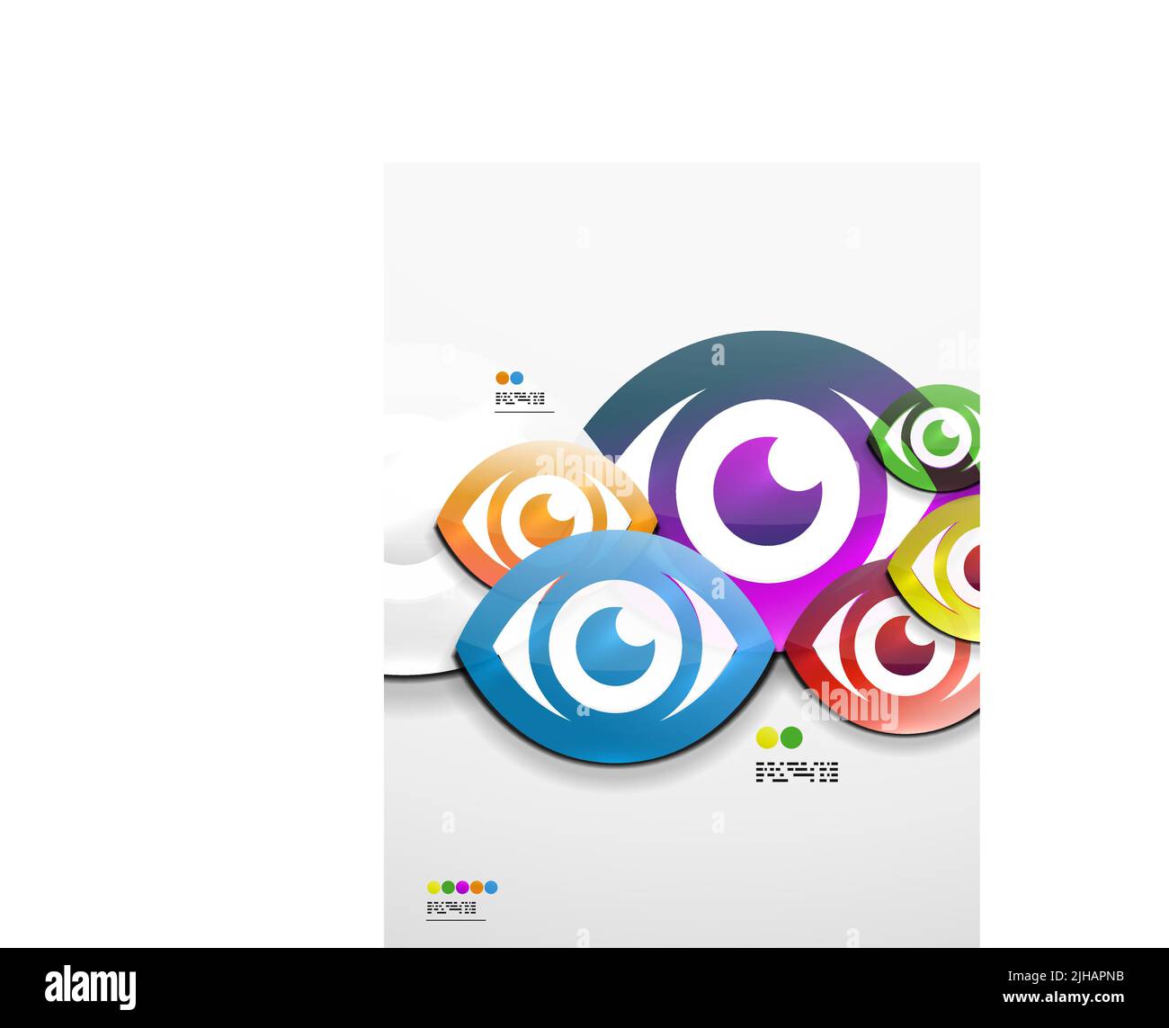 Vector colorful abstract 3d paper background Stock Vector Image & Art ...