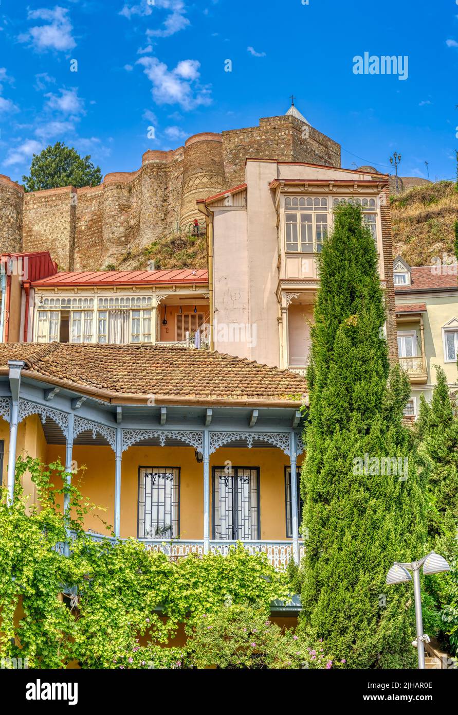 Tbilisi Landmarks, HDR Image Stock Photo - Alamy