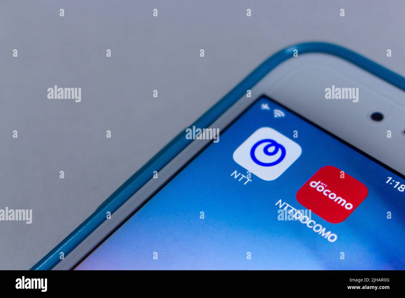 Japanese wireless carrier hi-res stock photography and images - Alamy