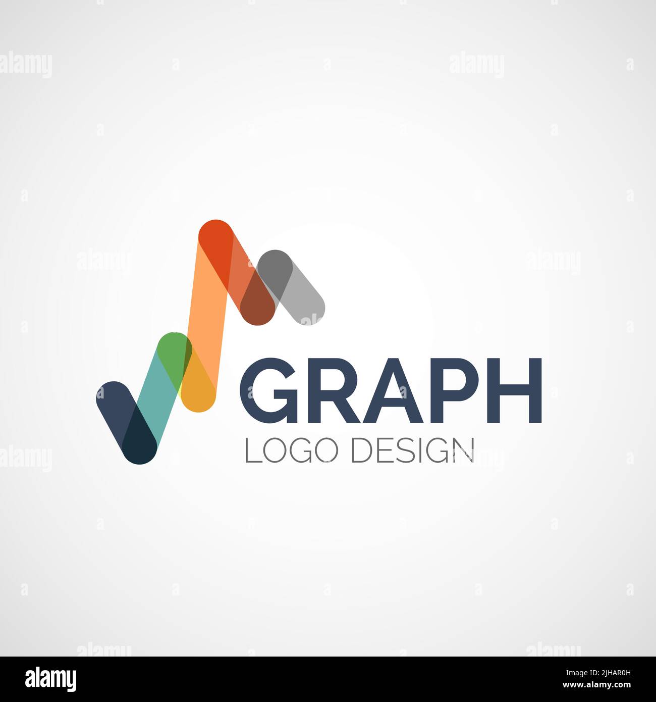 Vector abstract company logo design, business symbol concept, modern ...