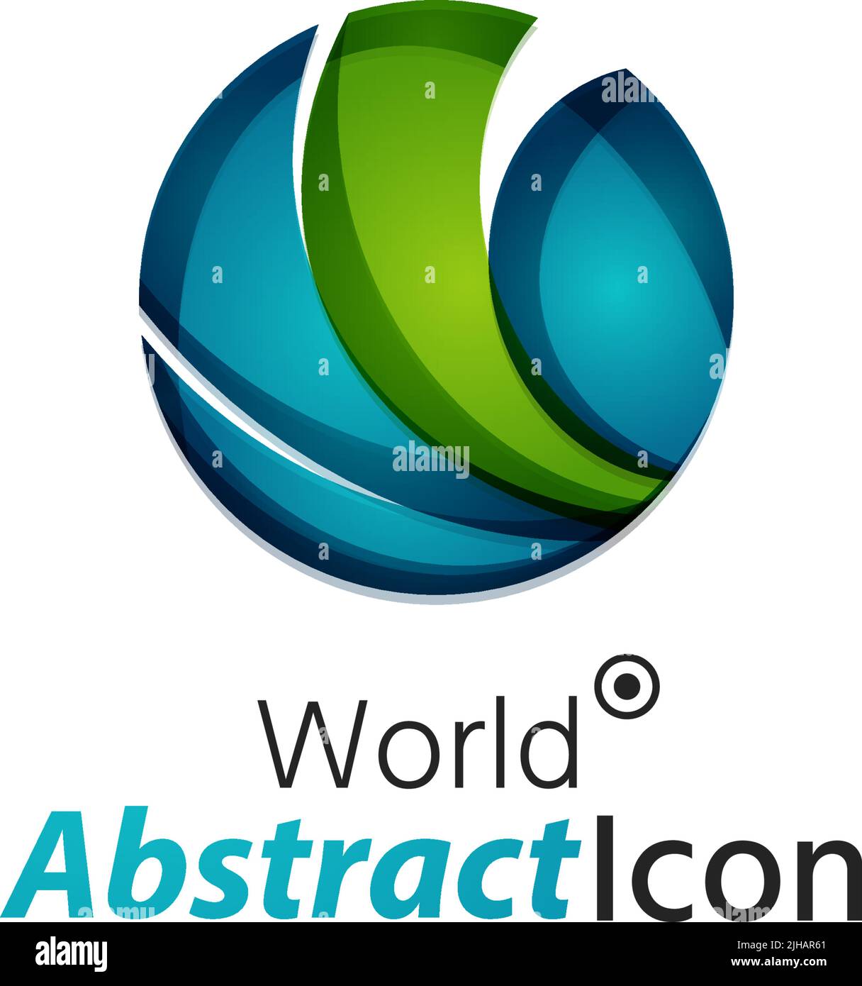 Abstract geometric business corporate emblem globe, world, circle. Logo ...