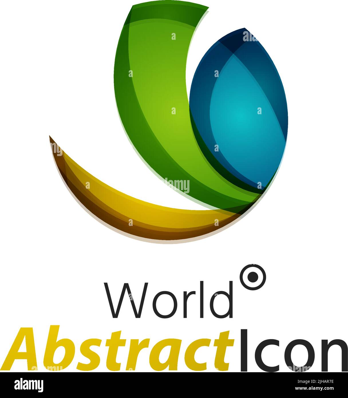 Abstract geometric business corporate emblem globe, world, circle. Logo ...