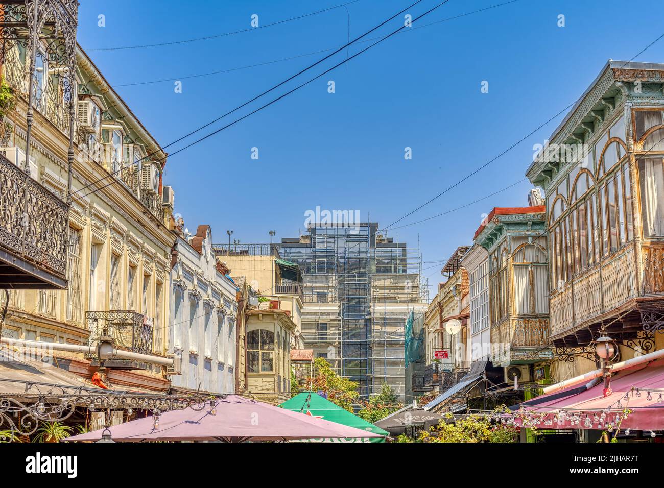 Tbilisi Landmarks, HDR Image Stock Photo - Alamy