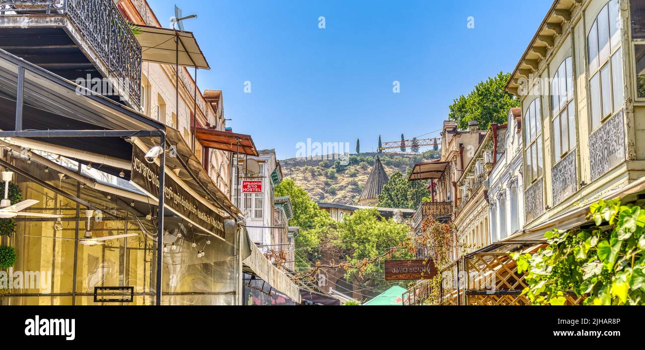 Tbilisi Landmarks, HDR Image Stock Photo - Alamy
