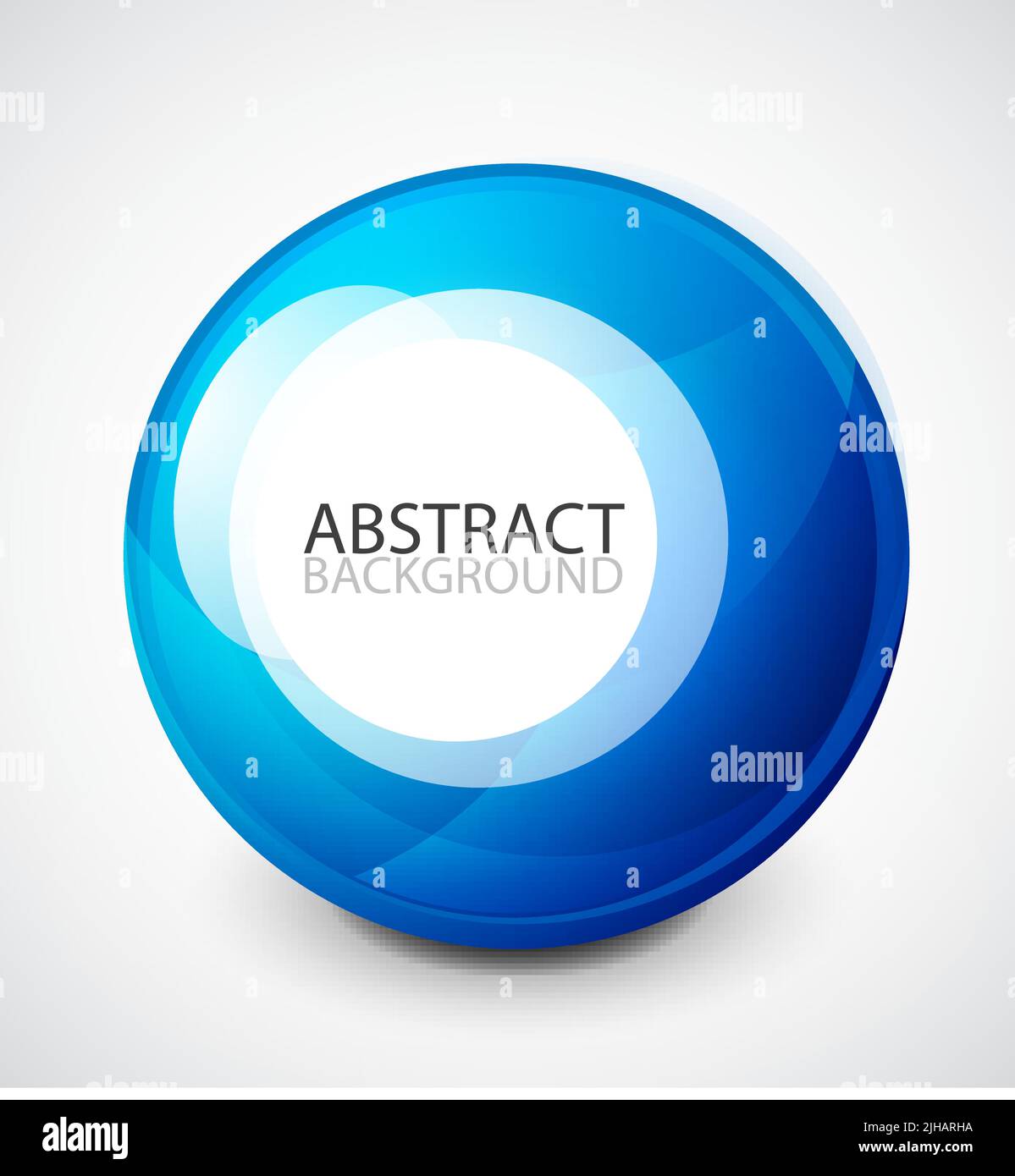 Color glass round abstract crystal Stock Vector Images - Alamy