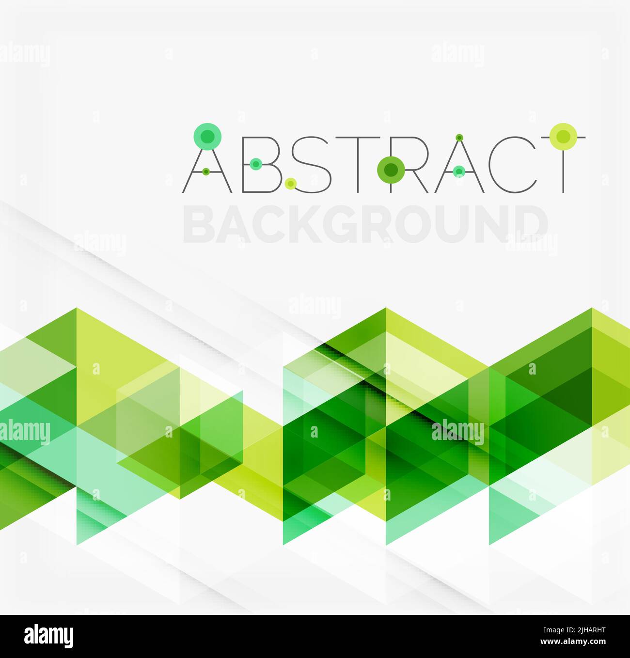 Abstract geometric background. Modern overlapping triangles. Unusual ...
