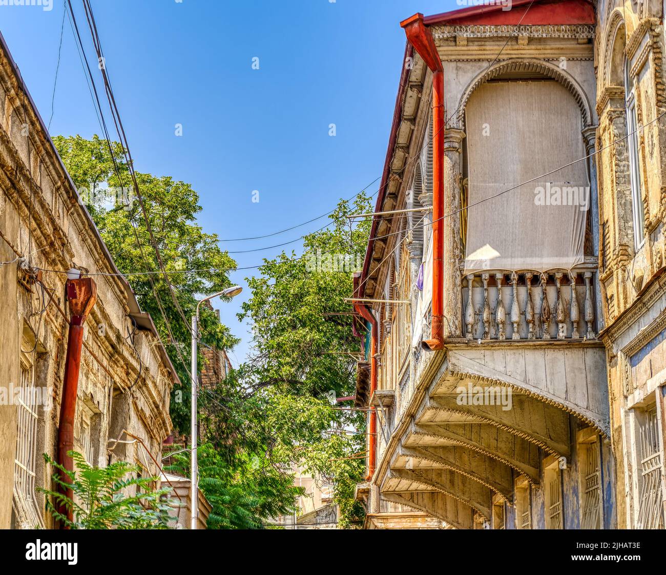 Tbilisi Landmarks, HDR Image Stock Photo - Alamy