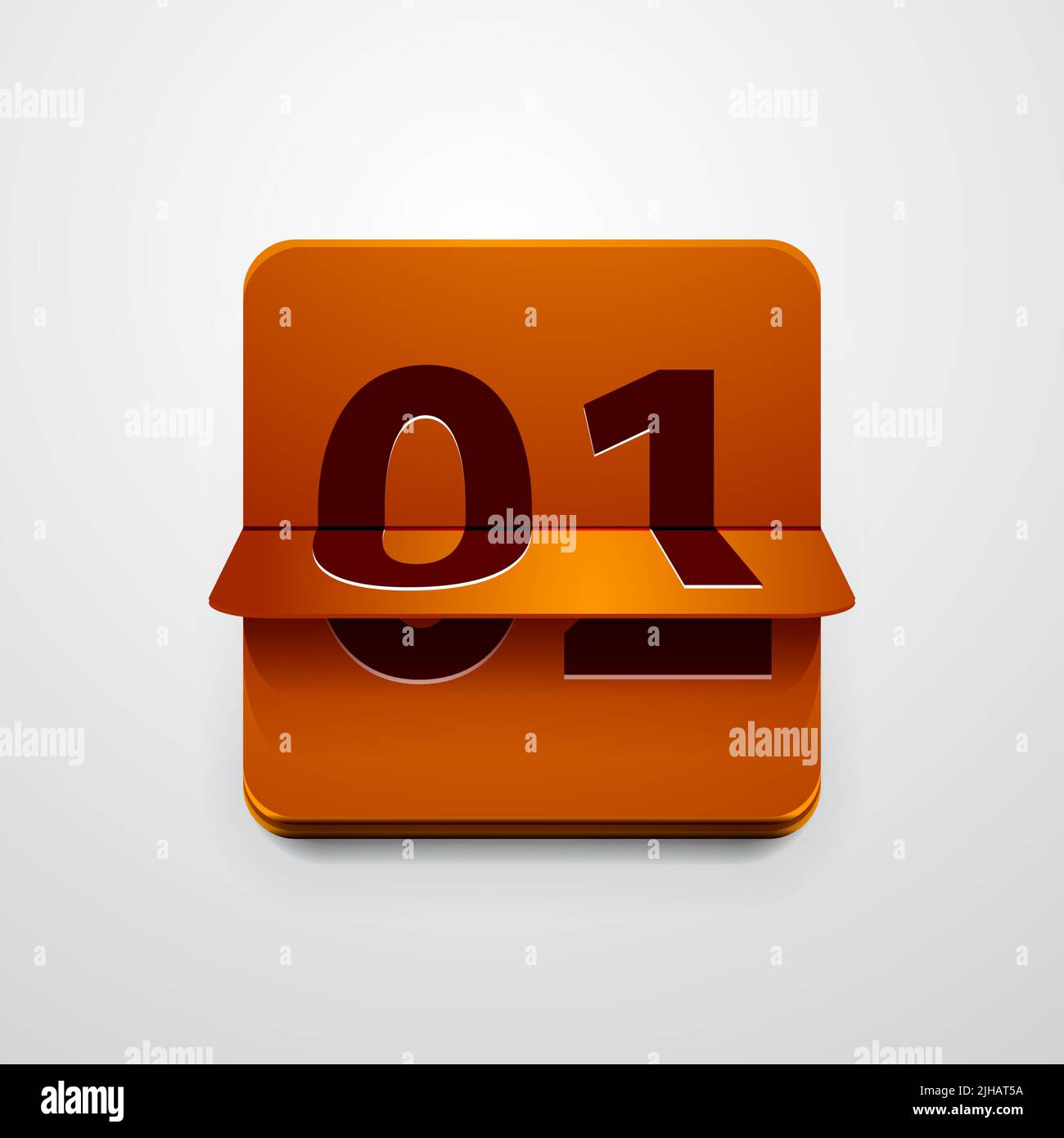 Vector detailed icon. Eps10 illustration Stock Vector Image & Art - Alamy