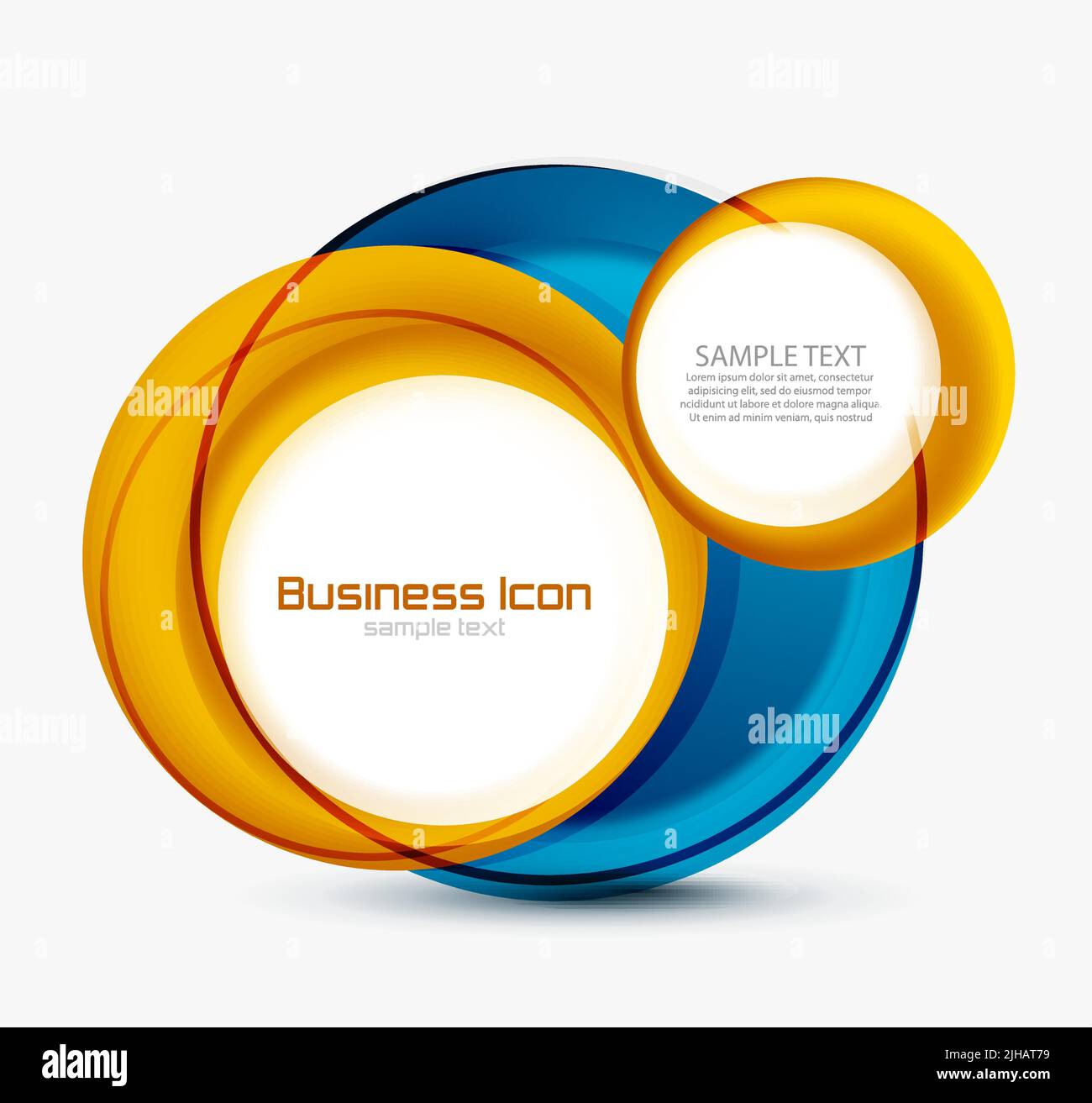 Abstract vector circles background for information representation Stock Vector Image & Art - Alamy