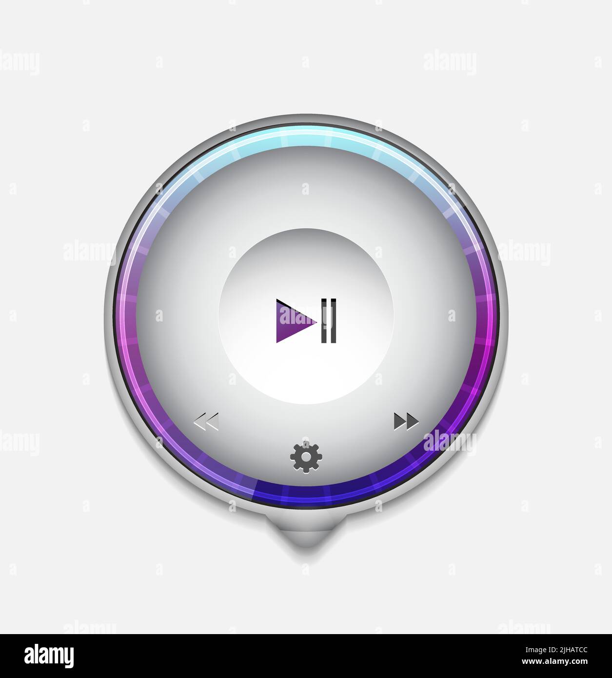 Video player ui hi-res stock photography and images - Alamy