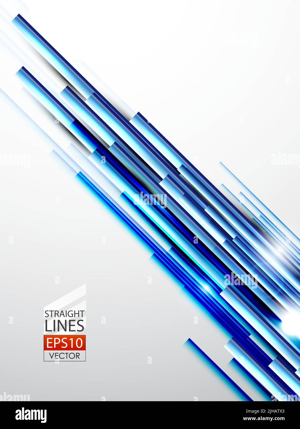 Vector abstract background with blue straight lines Stock Vector Image ...