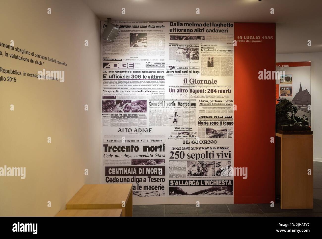 Pathway of stava disaster hi-res stock photography and images - Alamy