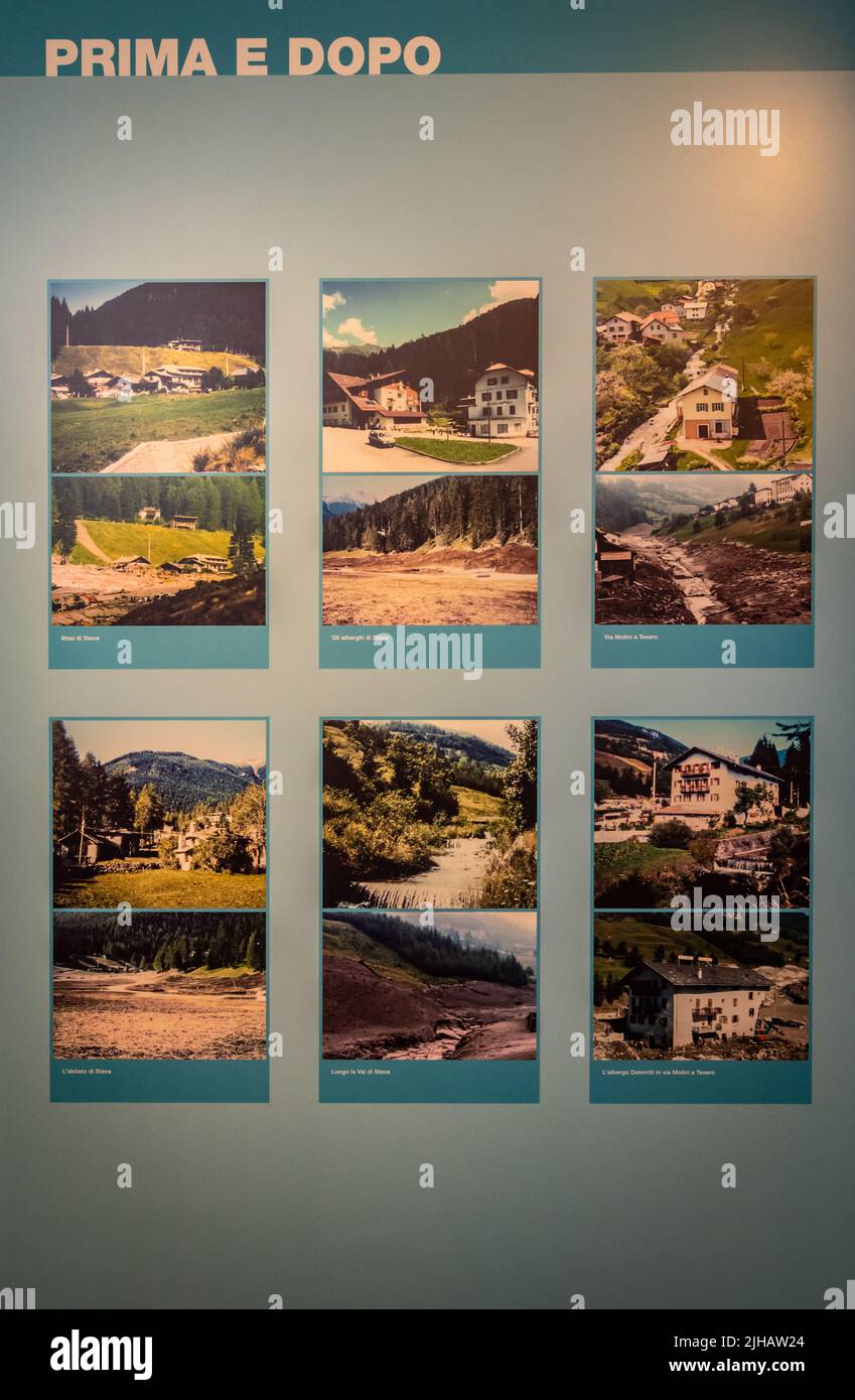 Pathway of stava disaster hi-res stock photography and images - Alamy