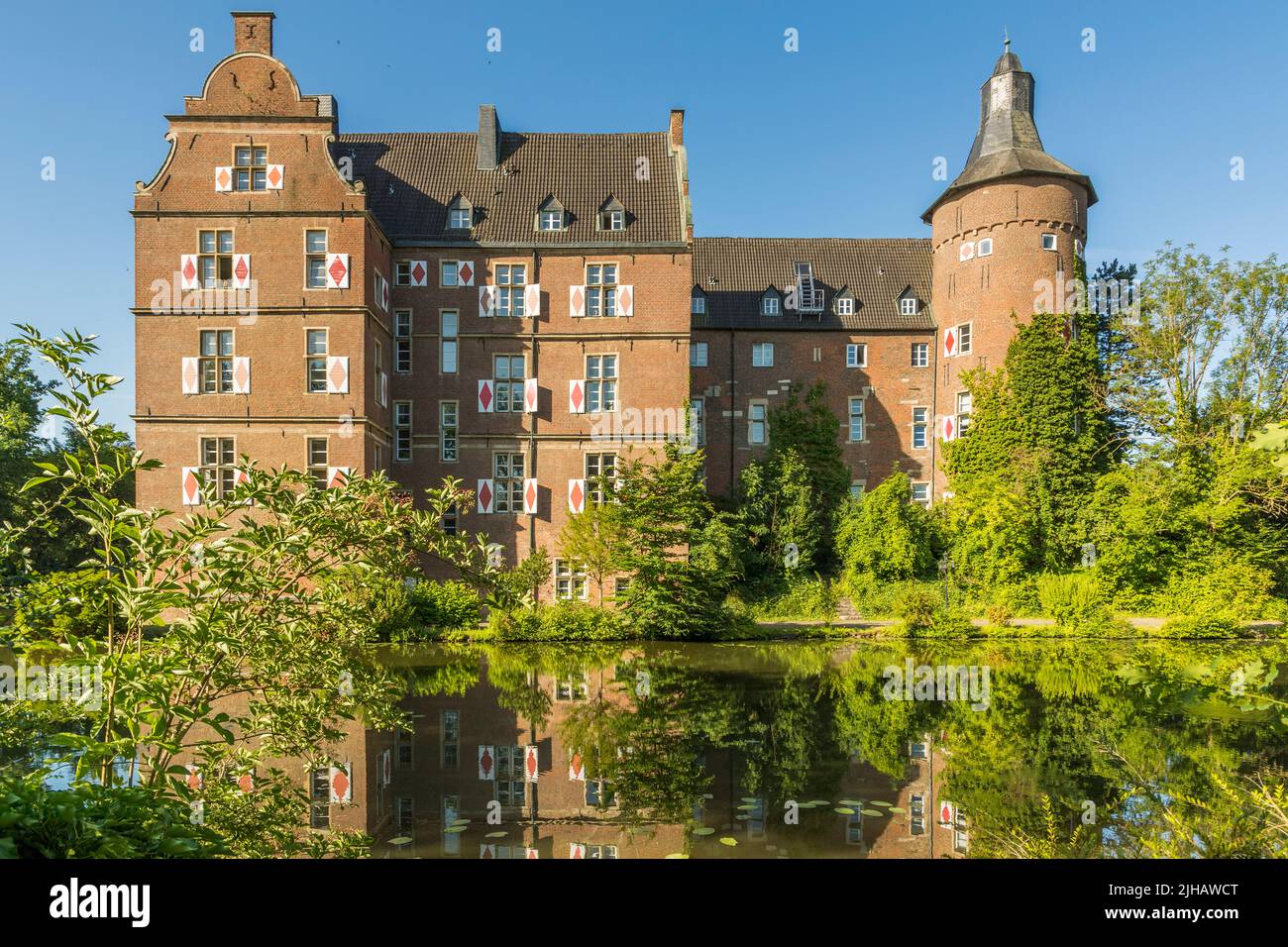 Castle Bedburg, Germany Stock Photo - Alamy