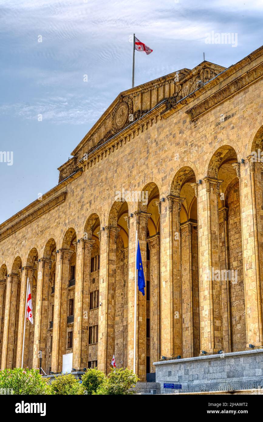 Tbilisi Landmarks, HDR Image Stock Photo - Alamy