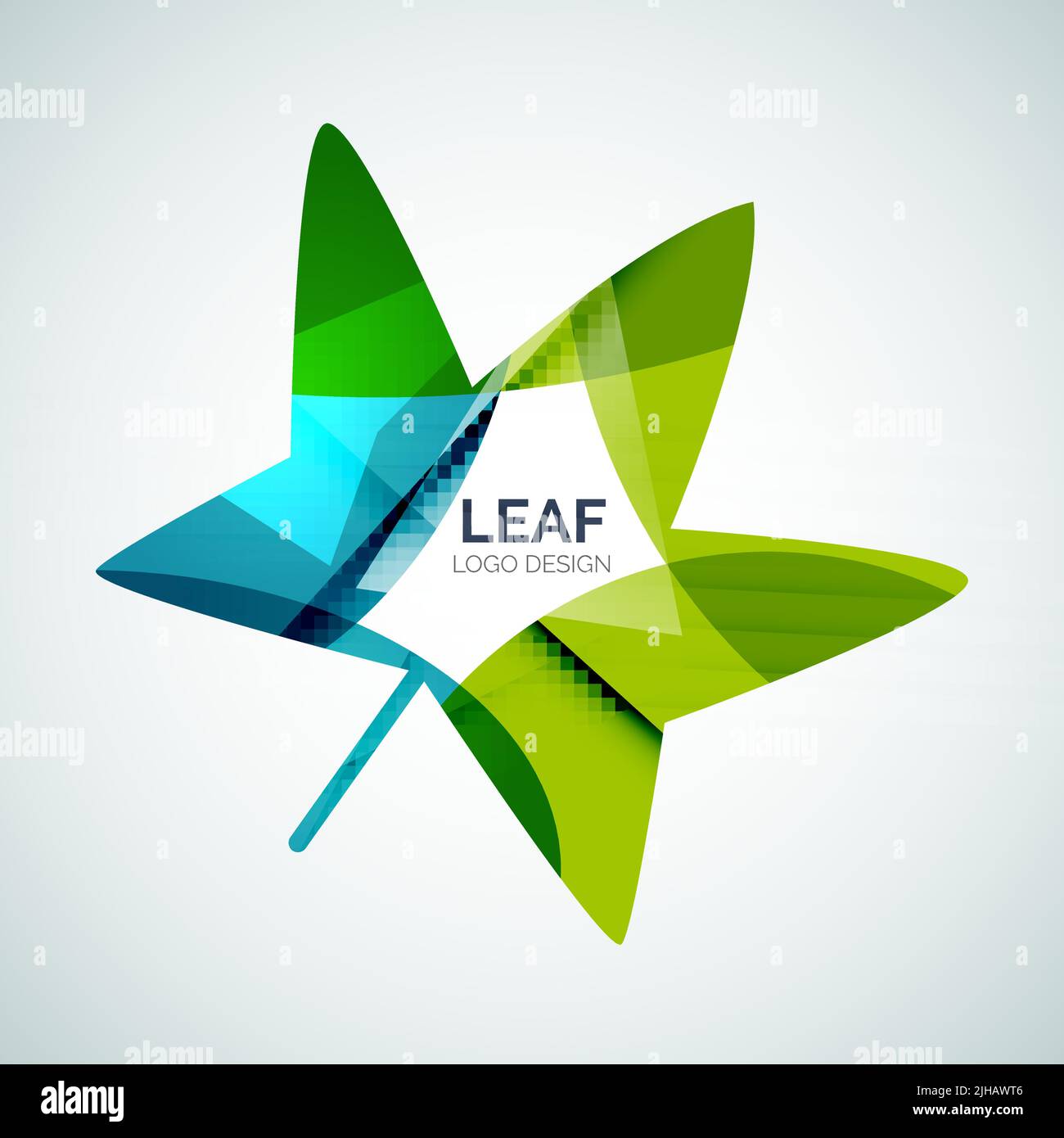Leaf logo, concept, branding logotype design Stock Vector Image & Art ...