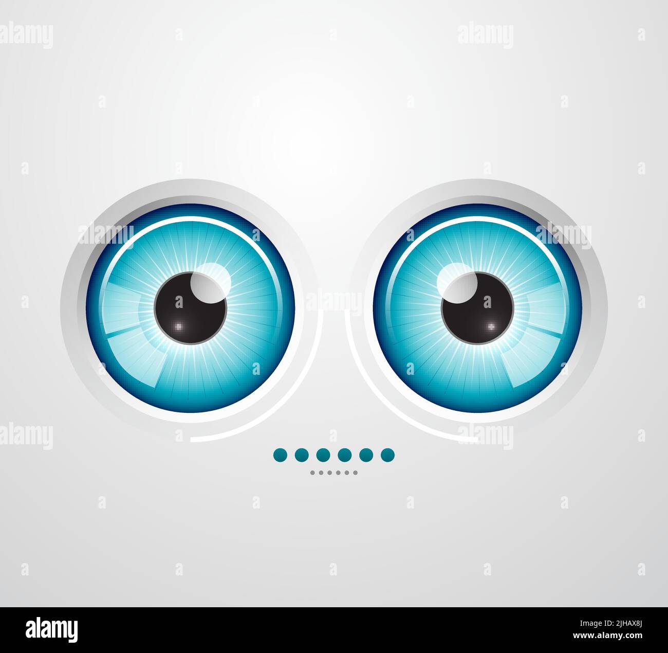 Abstract glossy eye background. Eps10 vector Stock Vector Image & Art ...