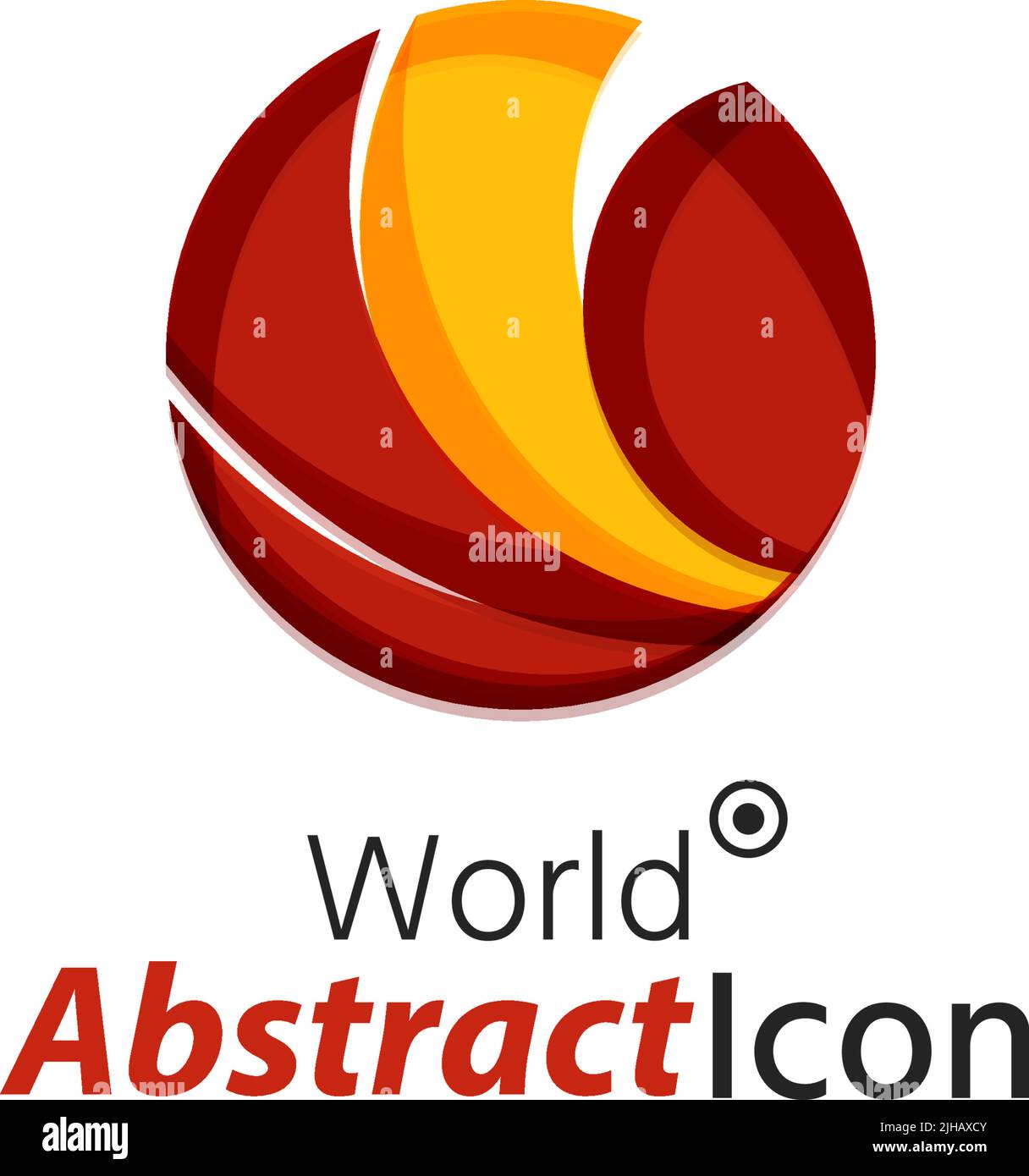 Abstract geometric business corporate emblem globe, world, circle. Logo ...