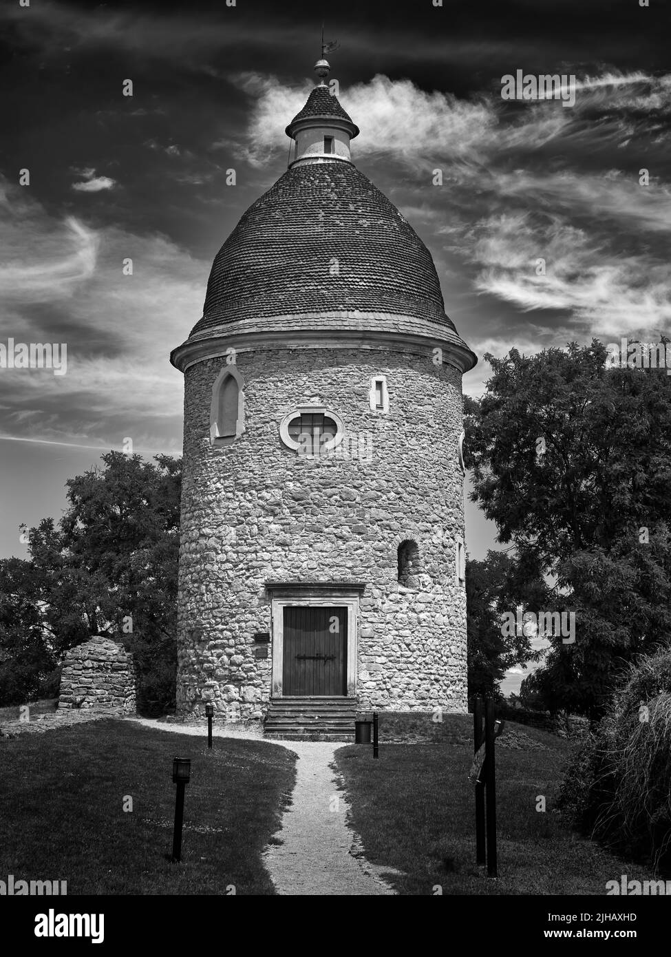 Rotunda of St. George , romanesque building in Skalica, Slovakia in ...