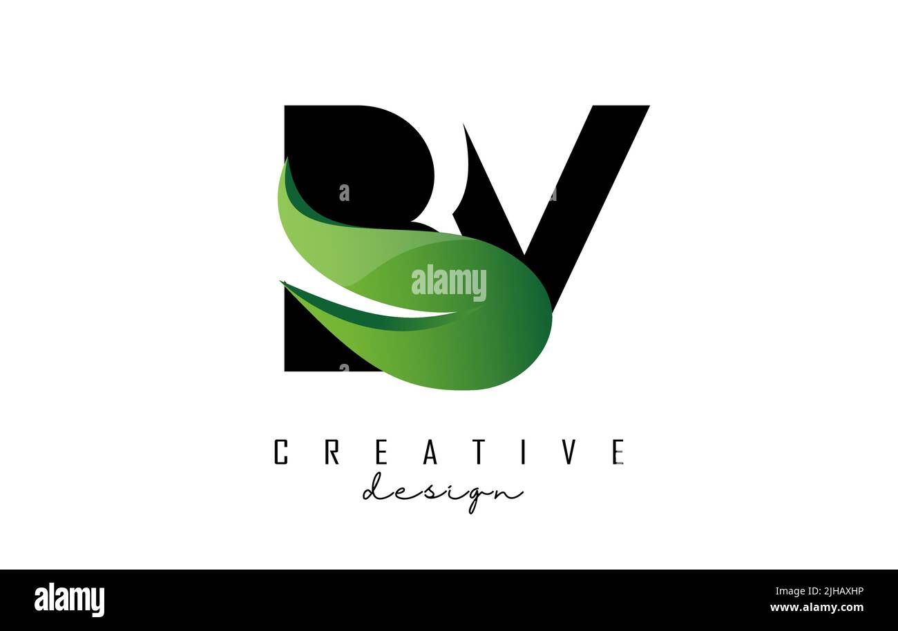 Bv letters Stock Vector Images - Alamy