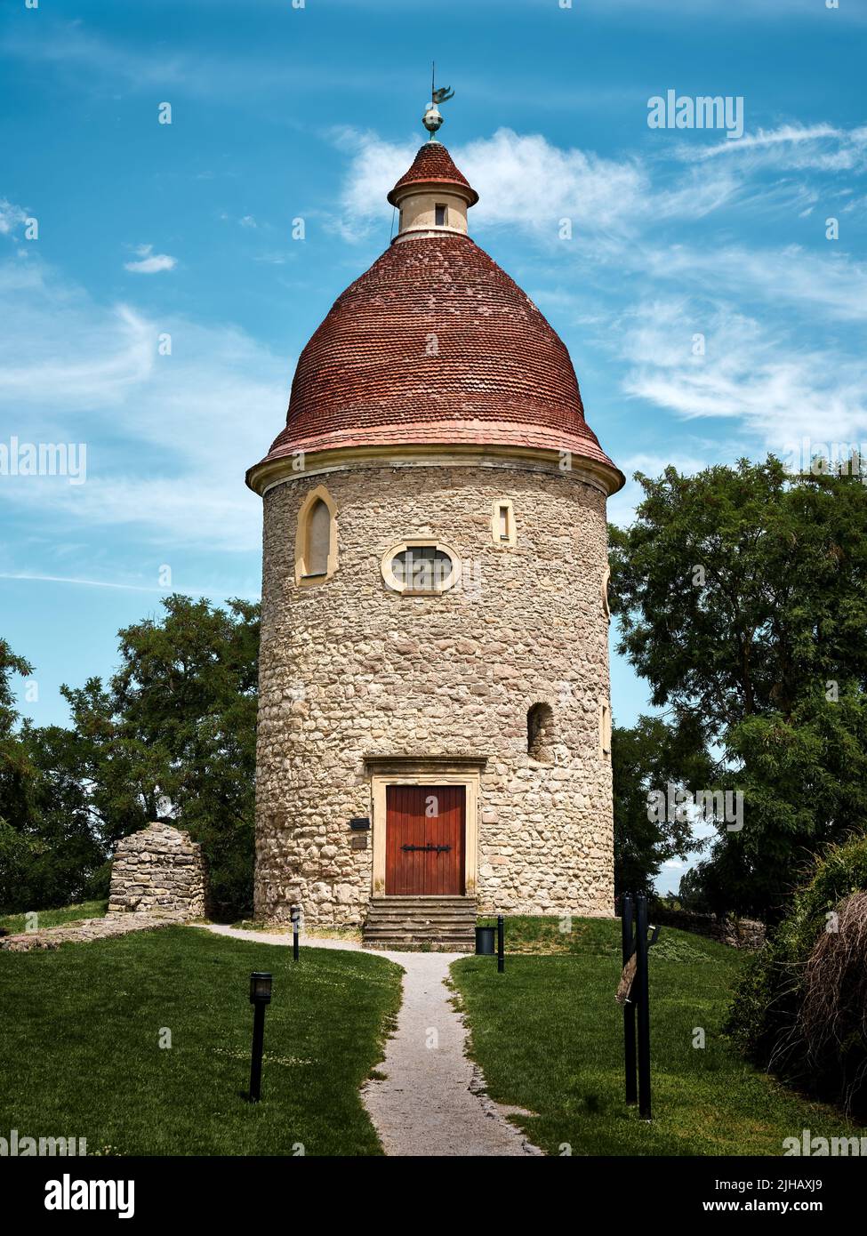 Rotunda of St. George , romanesque building in Skalica, Slovakia Stock Photo - Alamy