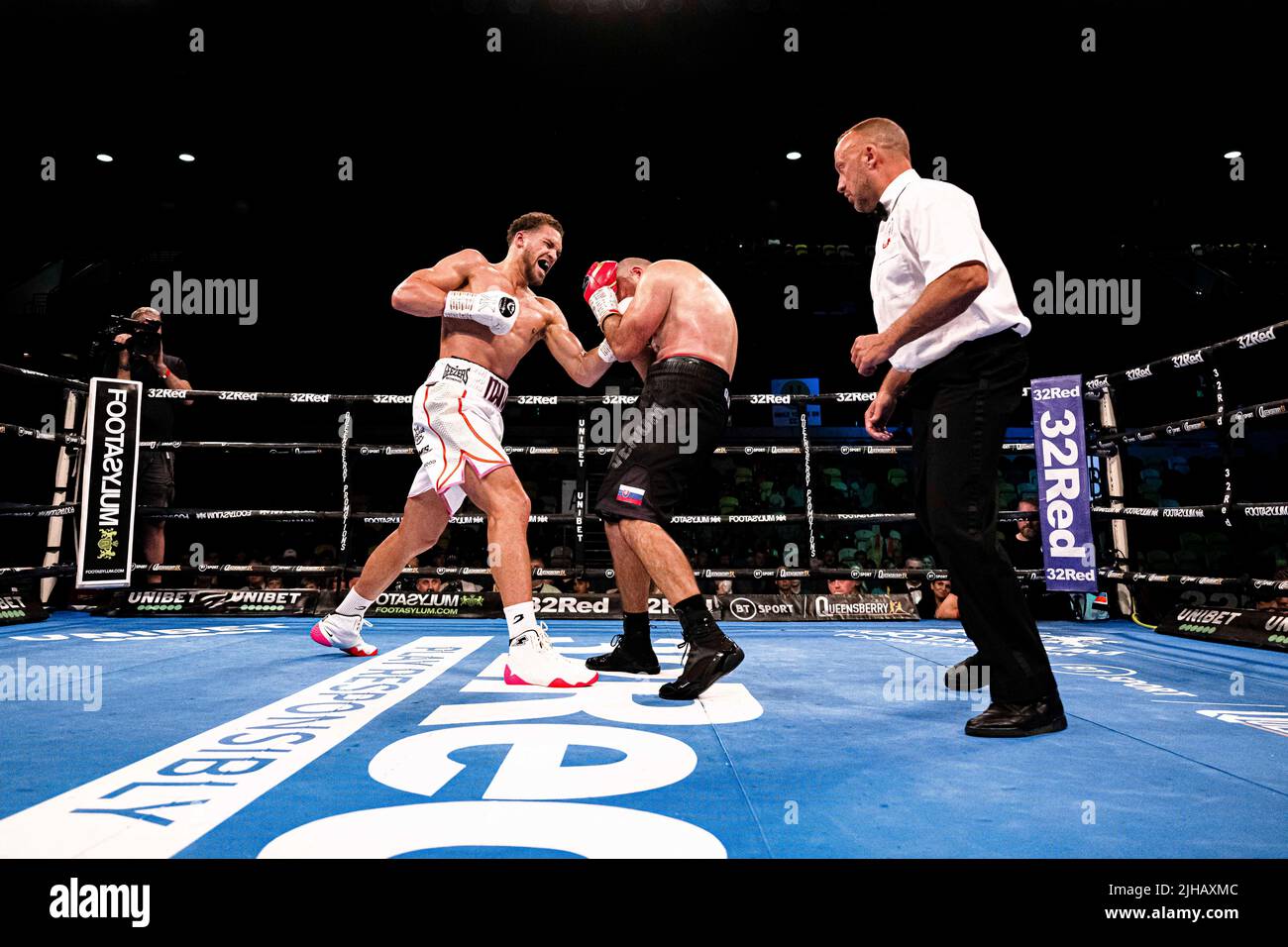 LONDON, UNITED KINGDOM. 16th Jul, 2022. Karol Itauma vs Michal Gazdik ...