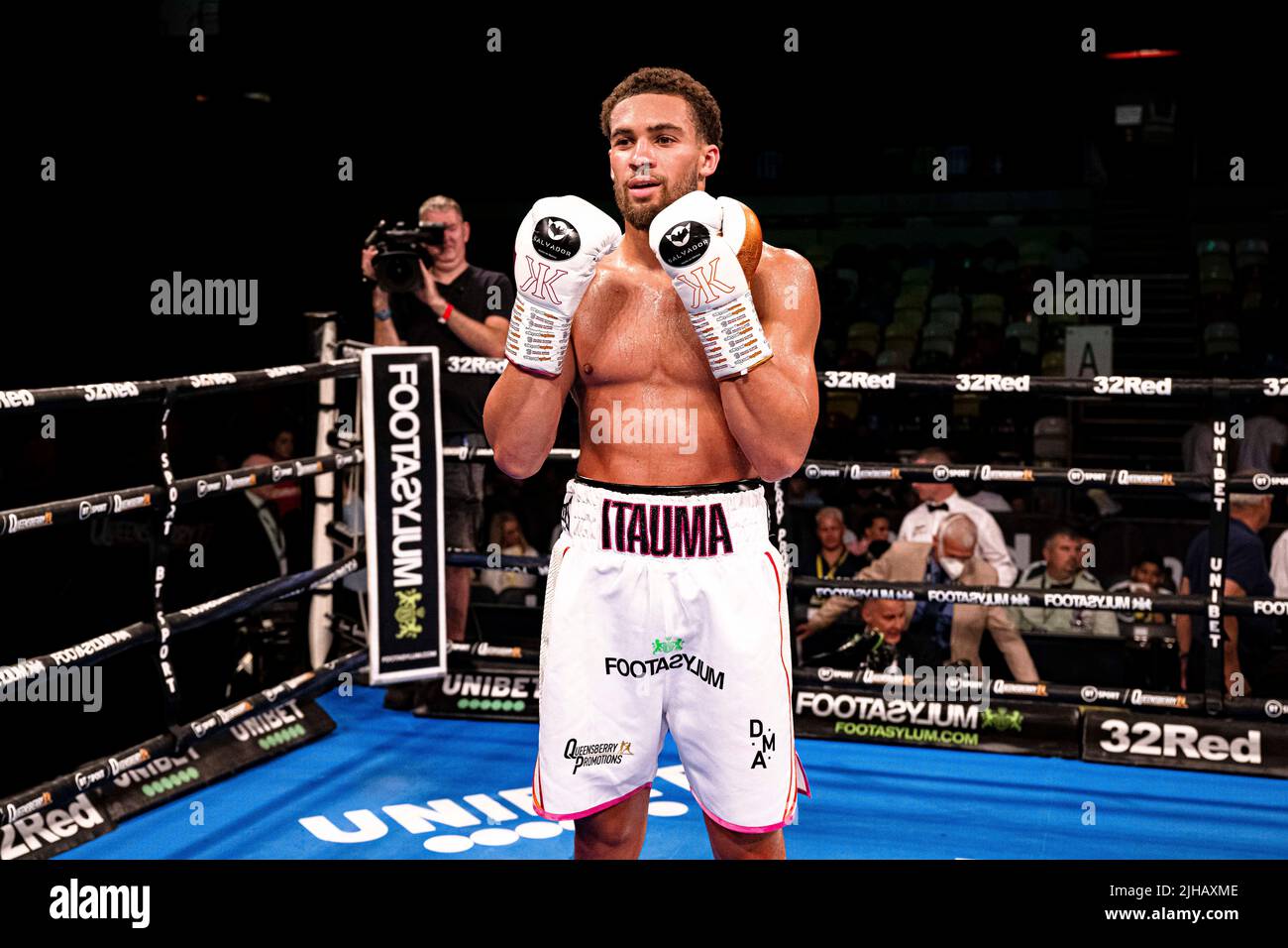 LONDON, UNITED KINGDOM. 16th Jul, 2022. Karol Itauma vs Michal Gazdik ...